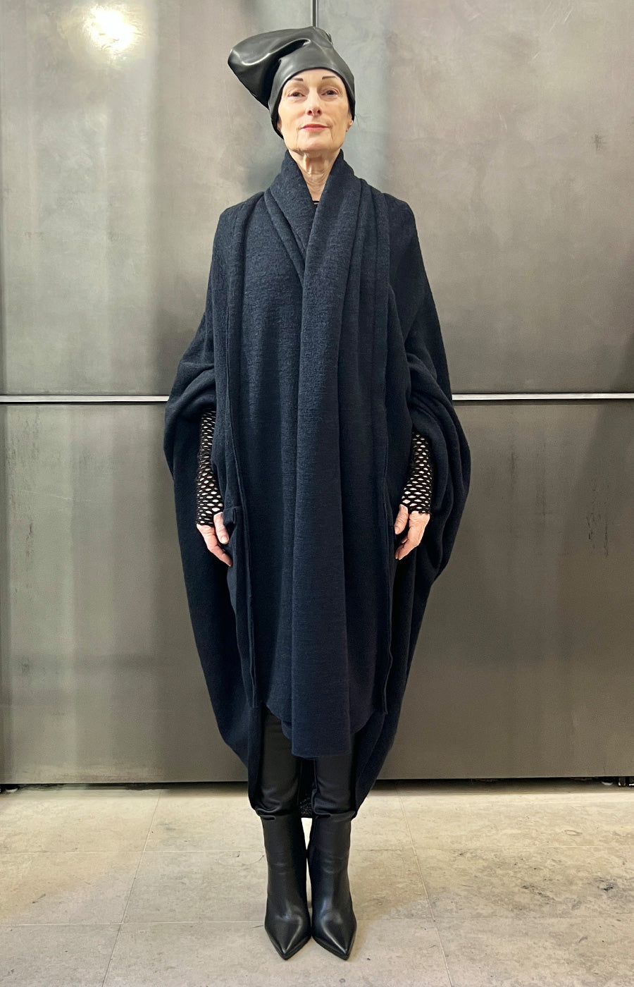 COOLAMON WRAP COAT NAVY – ALISTAIR TRUNG